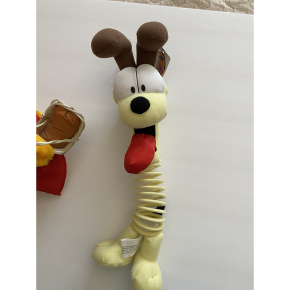 Slinky | Toys | Vintage 999 Slinky Pets Garfield Odie 13 Plush ...